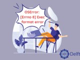 How To Fix Oserror Errno 8 Exec Format Error In Python Delft Stack